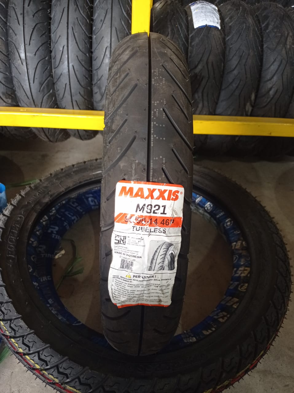 MAXXIS Ban SNI Ban Luar Motor MAXXIS M921 Ring 14 Ukuran 80/90-14 dan ...