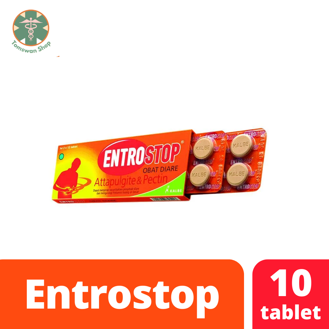 ENTROSTOP Obat Diare 10 Tablet | Lazada Indonesia