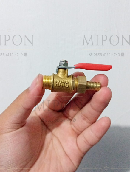 Stop Kran Angin Kompresor 1/4 Original Kuningan | Lazada Indonesia