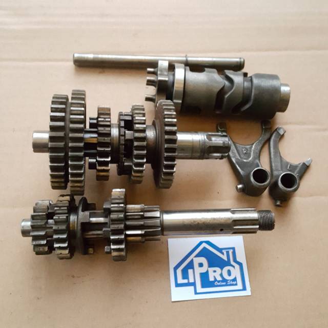 Gigi rasio transmisi Vega R New 110 gear ratio transmission girbok ...