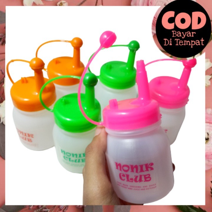 Botol Kecap Botol Saos Botol Sambal 200ml botol ketchup botol Mayones ...