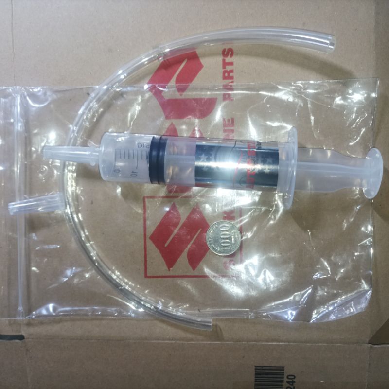 SUNTIKAN BESAR 60ML SELANG sedot bleeding minyak rem spet inject carbon cleaner | Lazada Indonesia