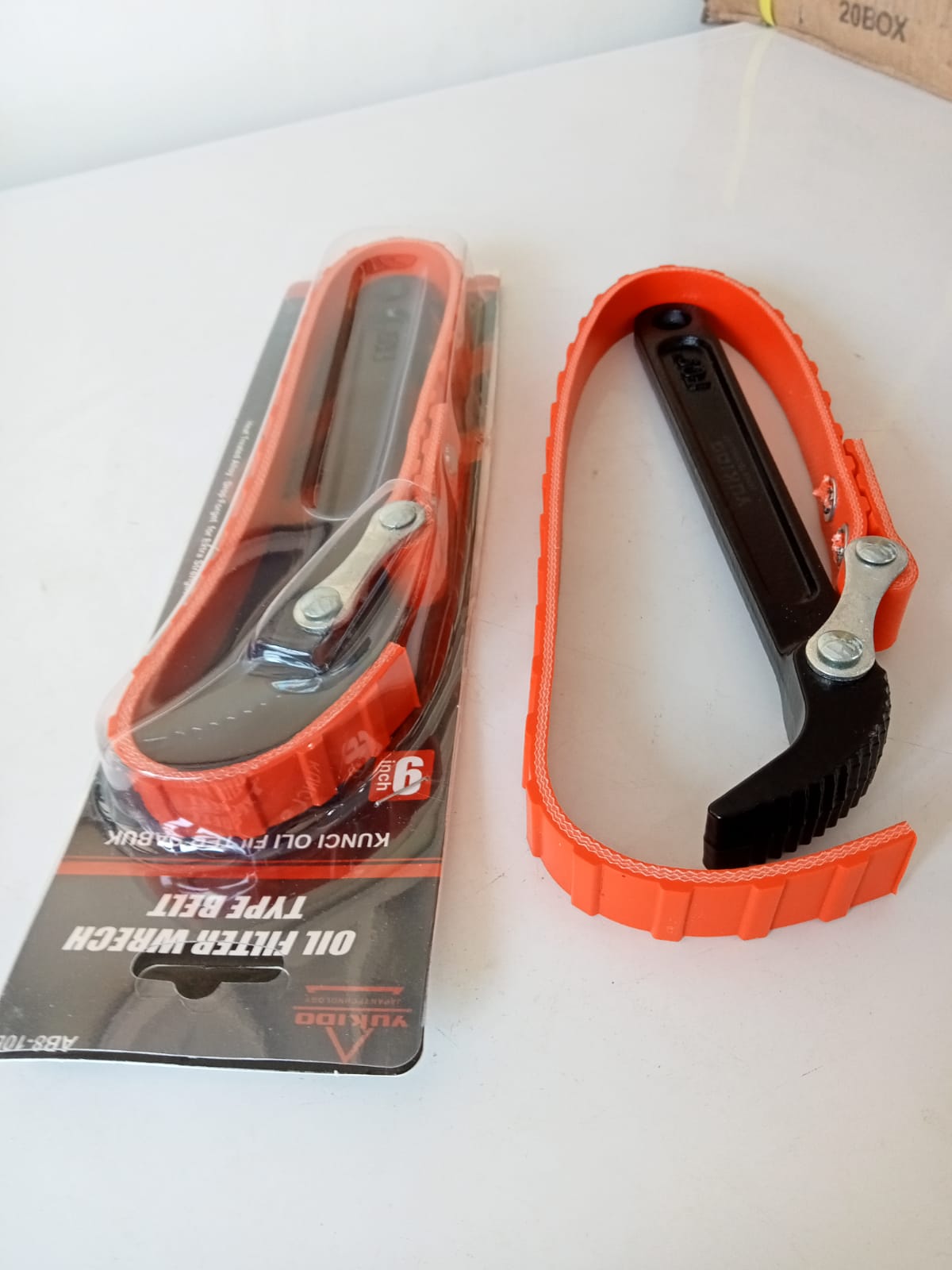 Kunci Filter Oli model Sabuk 9'' 12" / Kunci Saringan / Wrench Oil ...