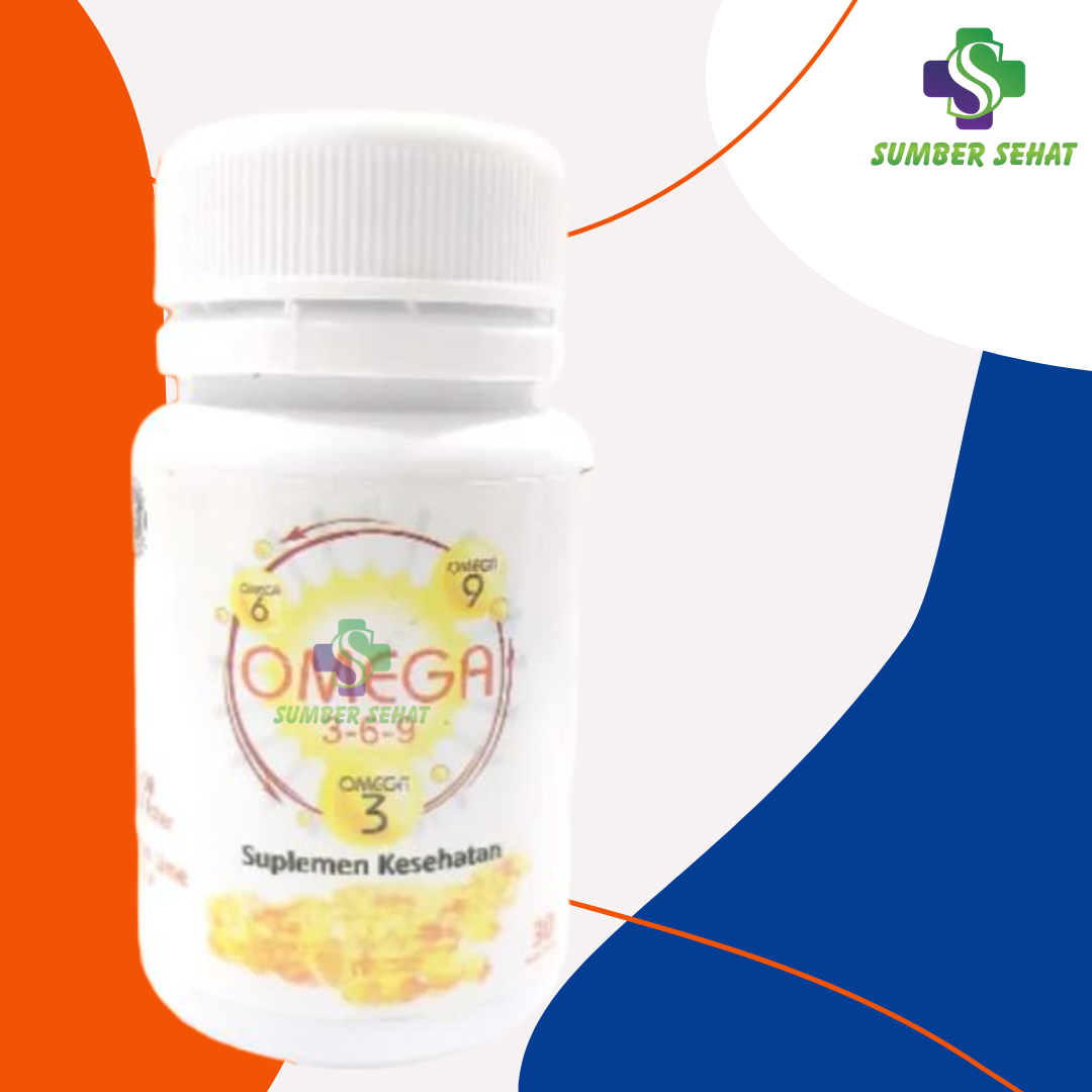 OMEGA 3-6-9 BOTOL 30 KAPSUL | Lazada Indonesia