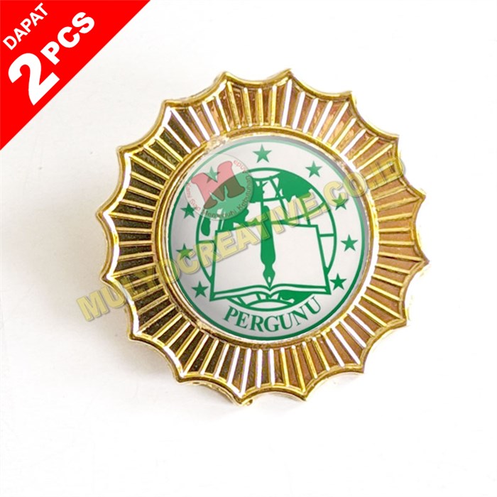 Pin Pergunu Pin Bros Wing Logo Pergunu Persatuan Guru Nahdlatul Ulama ...