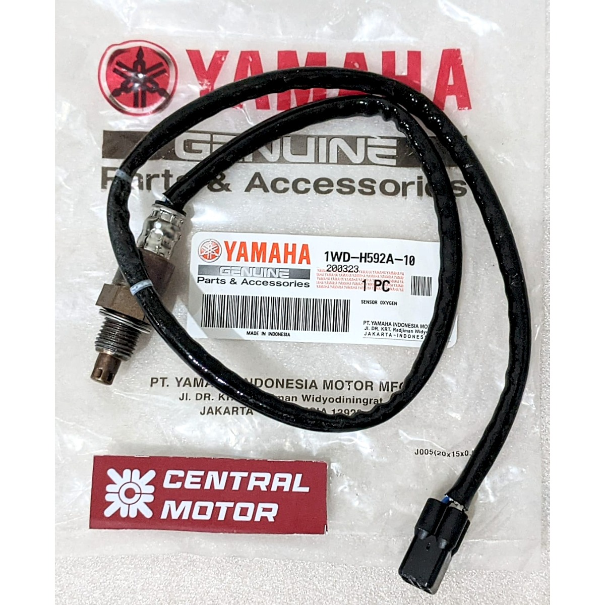 Sensor Oksigen R25 MT25 Sensor Oxygen Original Asli Yamaha 1WD-H592A-10 ...