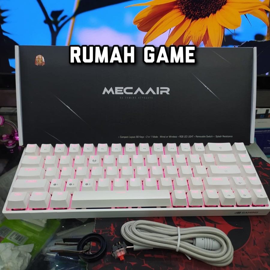 Digital Alliance Meca Air 68% Wireless RGB Mechanical Gaming Keyboard ...