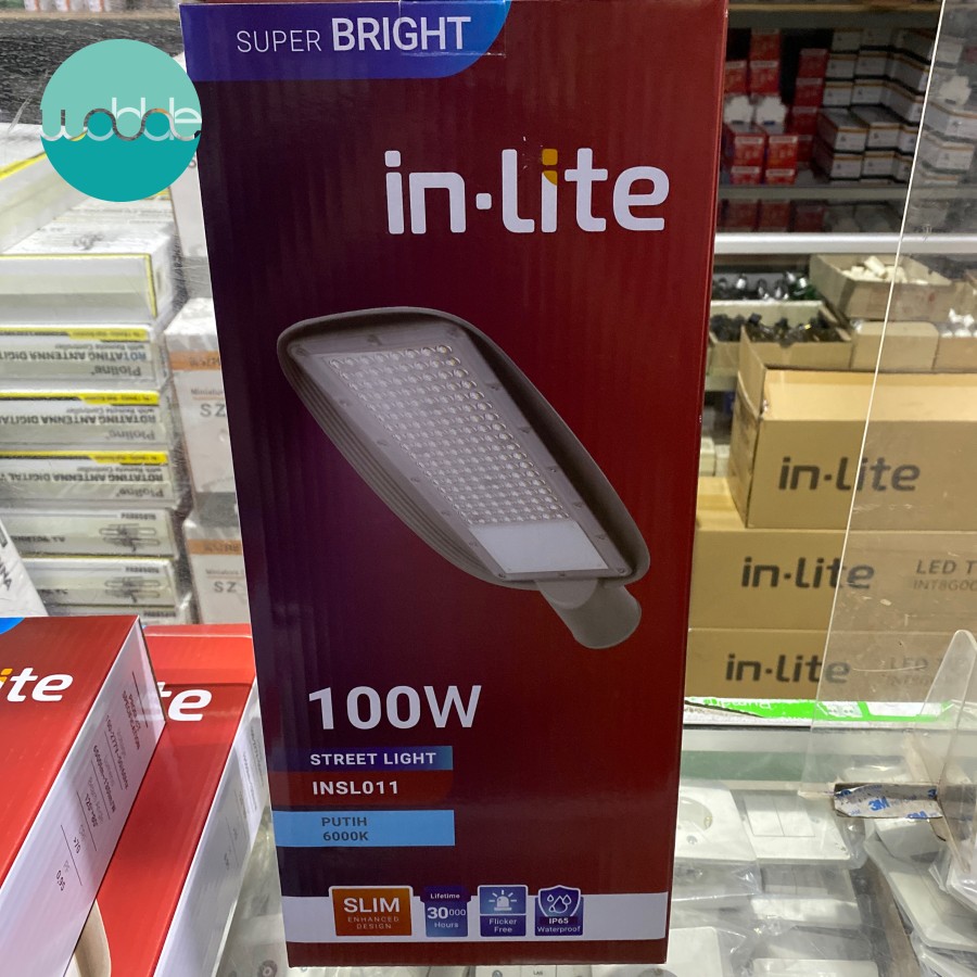 LAMPU JALAN INLITE IN LITE LED PJU STREET LIGHT 100W 100 WATT INSL011 ...