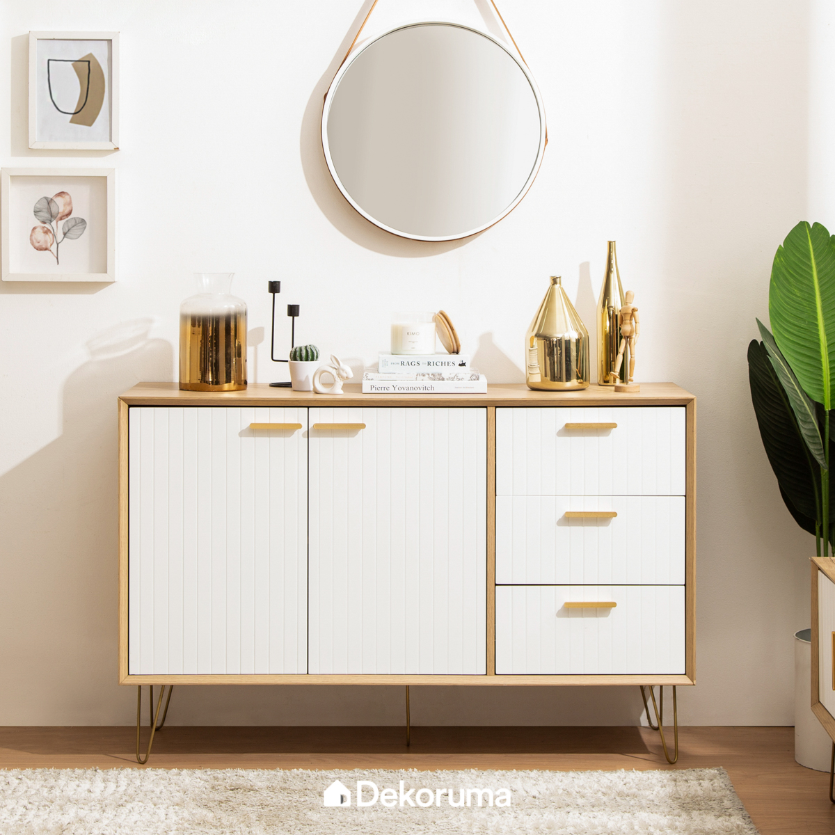 Dekoruma Yon Lemari Kabinet Minimalis Kayu Olahan | Cabinet | Credenza ...