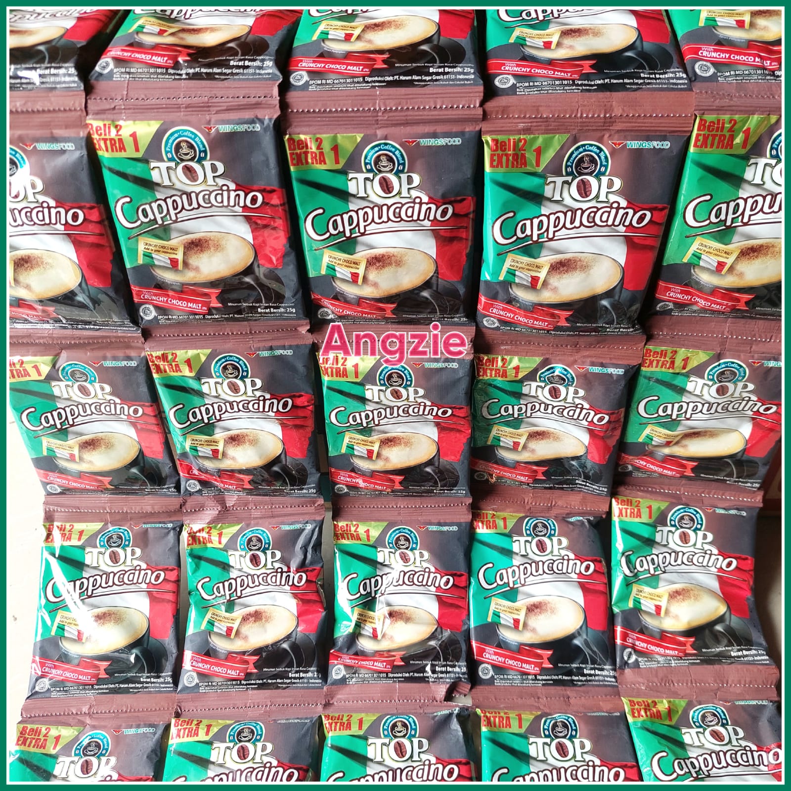 Top kopi Cappuccino coffe 1 renceng isi 15 sachet | Lazada Indonesia