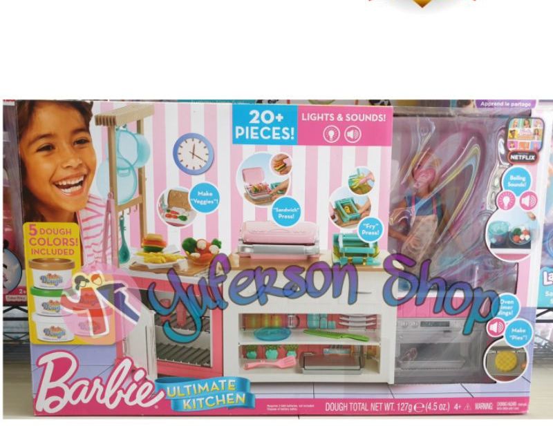 Barbie Cooking & Baking Ultimate Kitchen | Lazada Indonesia