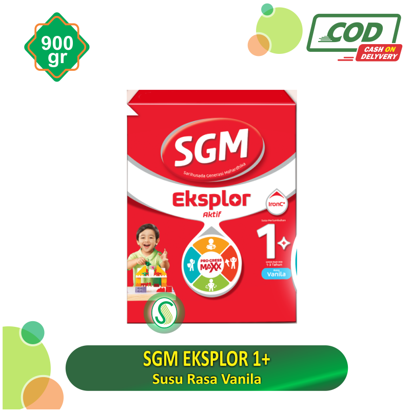 SGM Eksplor 1+ Susu Rasa Madu / Vanila 900gr | Lazada Indonesia