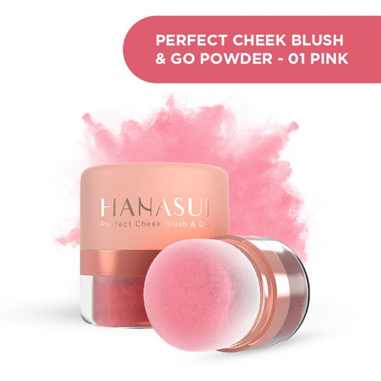 HANASUI PERFECT CHEEK BLUSH & GO - BLUSH ON HANASUI | Lazada Indonesia