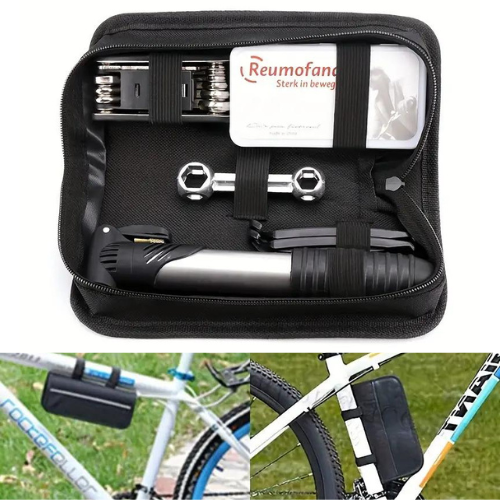 PERLENGKAPAN REPARASI SEPEDA TAMBAL BAN SET 16 IN 1 Paket Praktis Alat ...