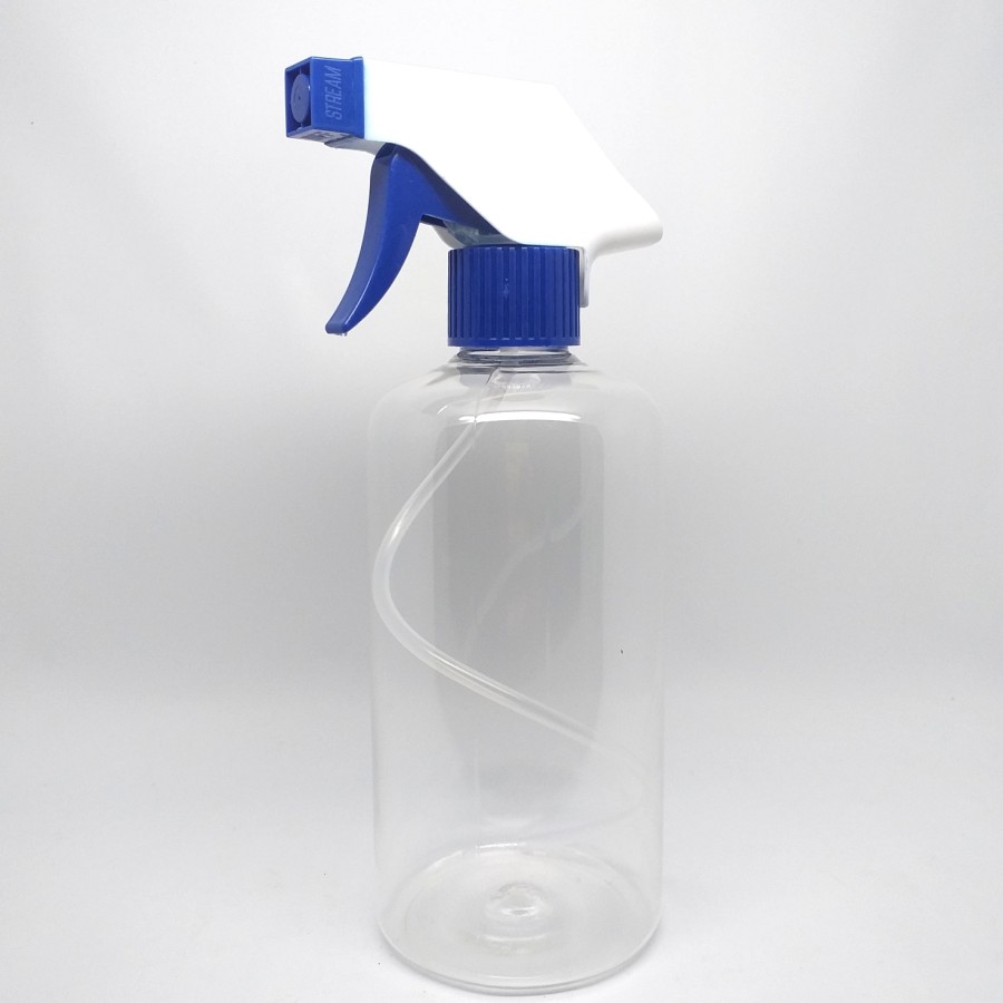 Botol Spray 500ml Putih atau Natural / Botol Kispray PET 500 ML ...
