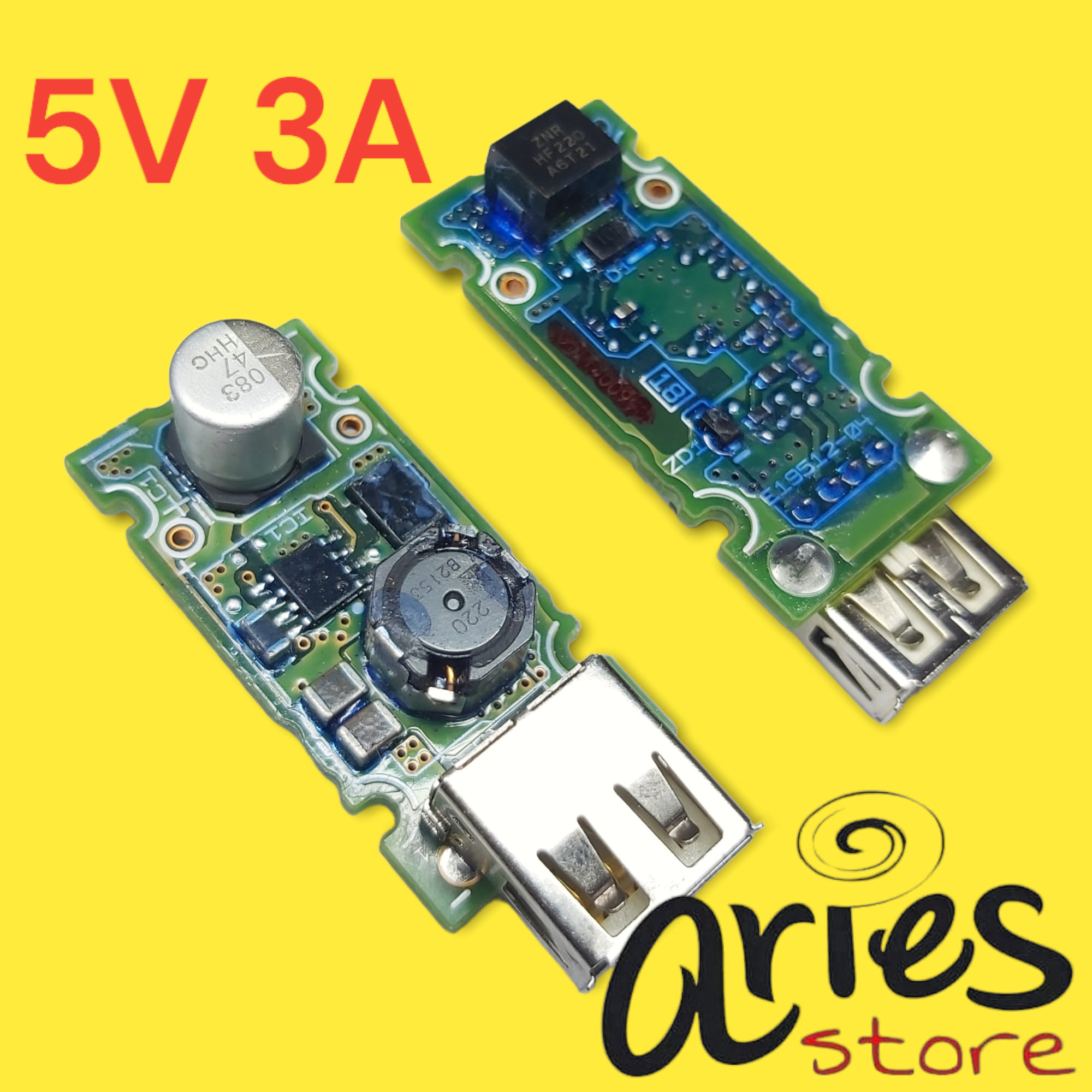 MODUL USB 5V 3A MODUL CHARGER HP MOTOR MOBIL STEP DOWN | Lazada Indonesia