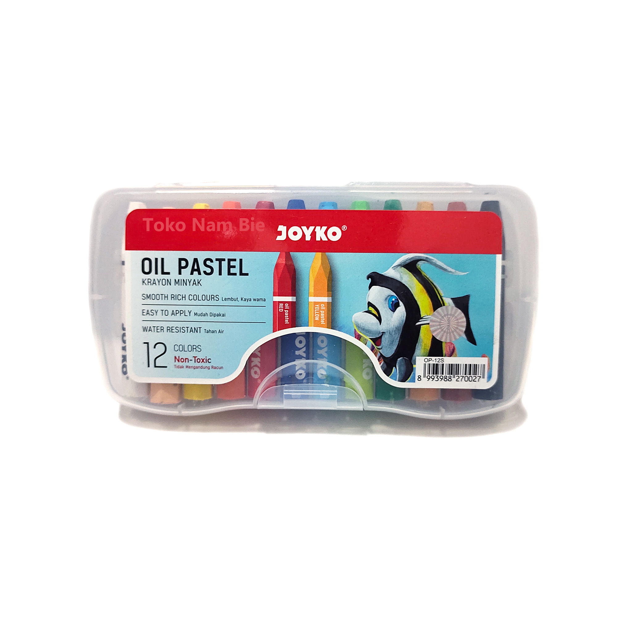 Oil Pastels / Krayon / Crayon Titi 12 Warna Original Joyko | Lazada Indonesia
