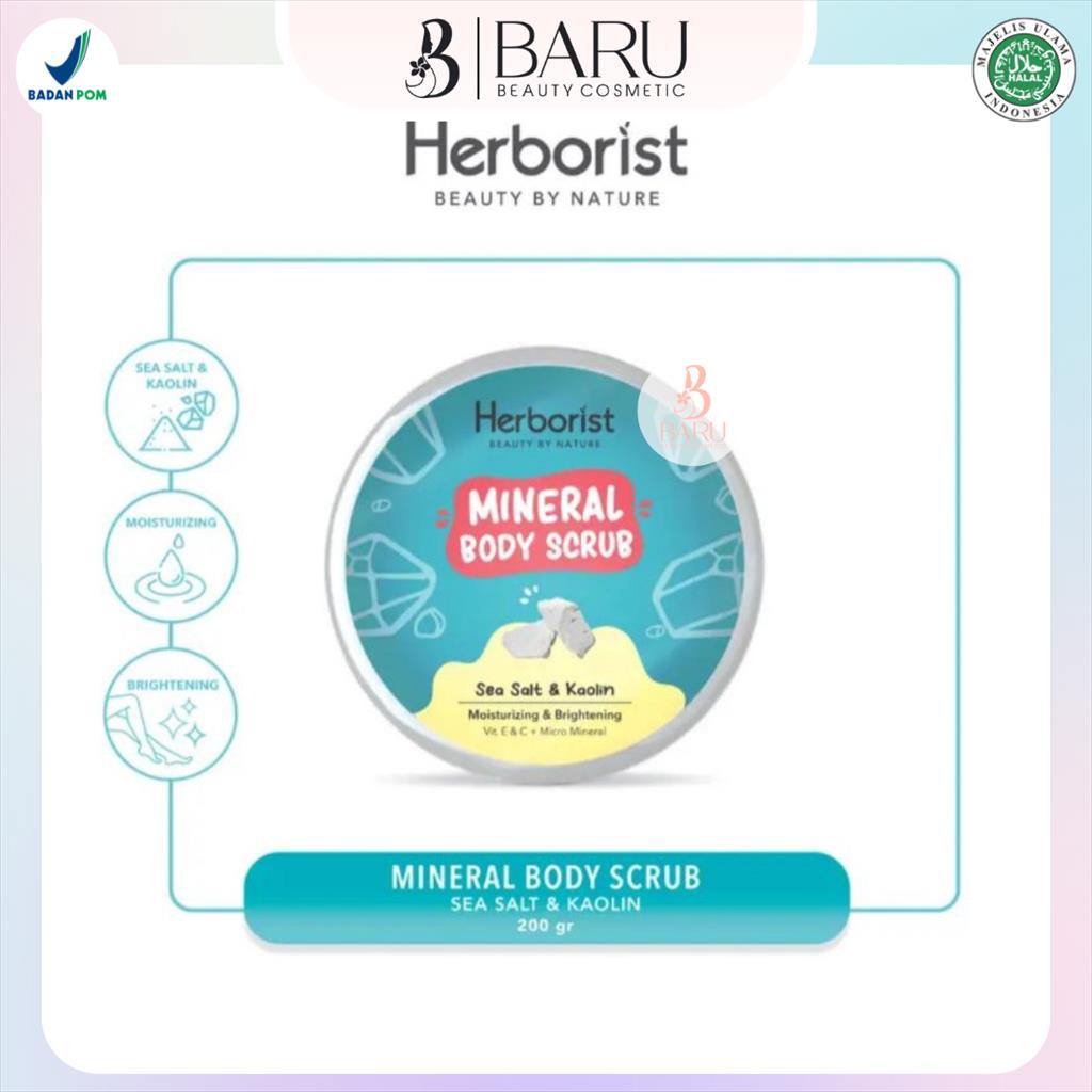 Herborist Mineral Body Scrub 200gr Body Scrub Perawatan Tubuh Scrub ...