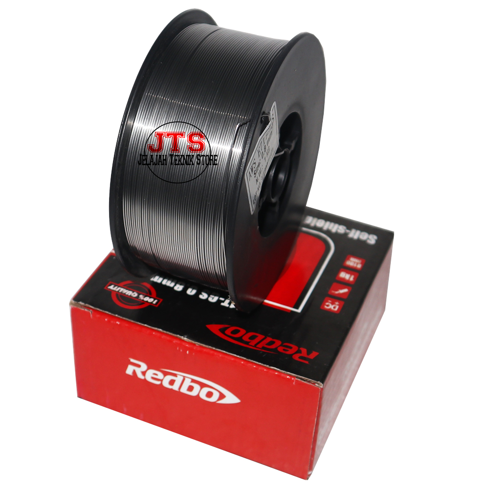 Redbo Kawat Las 1 KG CO2 MIG 0.8mm Flux Cored E71T-GS 0.8 mm | Lazada Indonesia