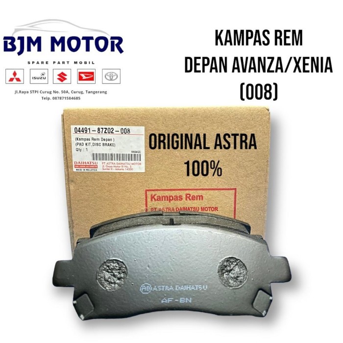 Kampas Rem Depan Avanza Original/Asli | Lazada Indonesia