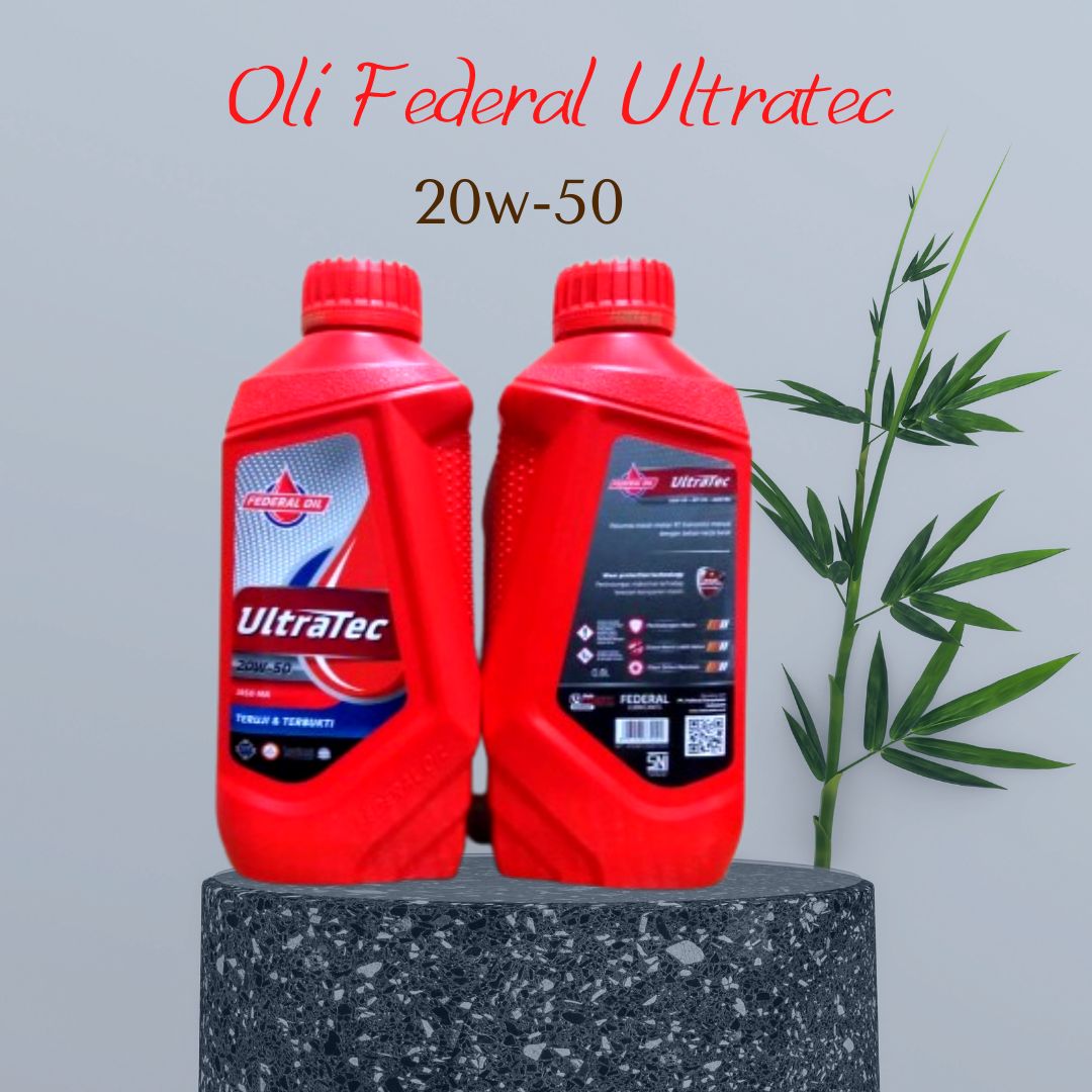 Oli Oil Federal Ultratec 0.8 L original | Lazada Indonesia