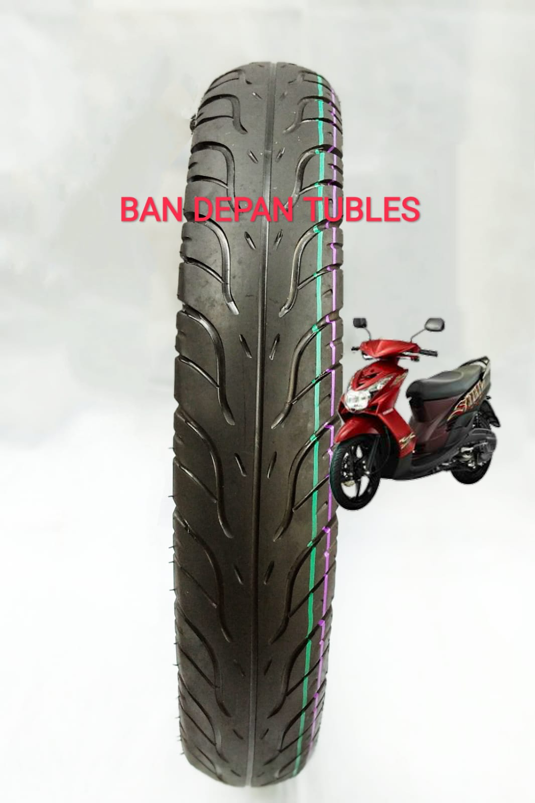 BAN DEPAN STANDAR MIO SOUL TUBELESS FEDERAL FT 235 | Lazada Indonesia