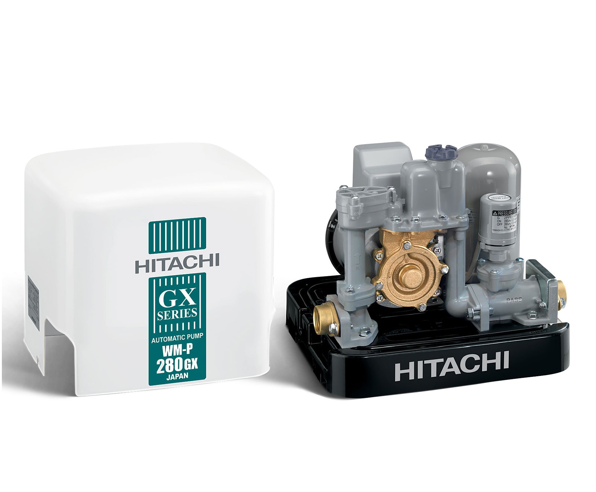 HITACHI Pompa Pendorong / Booster Pump - WM-P130 GX | Lazada Indonesia