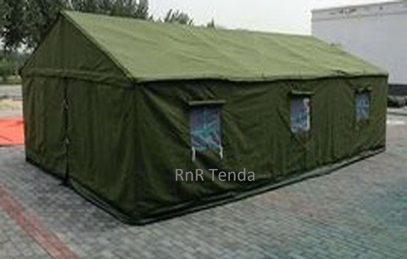 TENDA RODER 4 X 6 X3 / TENDA TNI / TENDA PRAMUKA / TENDA KELUARGA ...