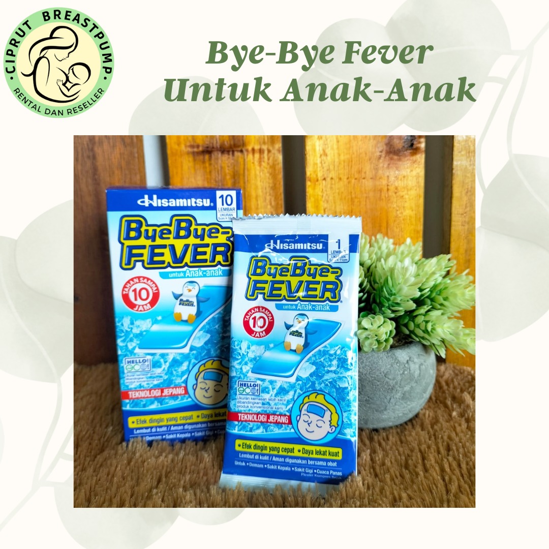 BYE BYE FEVER 1 BOX-MENURUNKAN DEMAM DAN MEREDAKAN SAKIT KEPALA ANAK ...