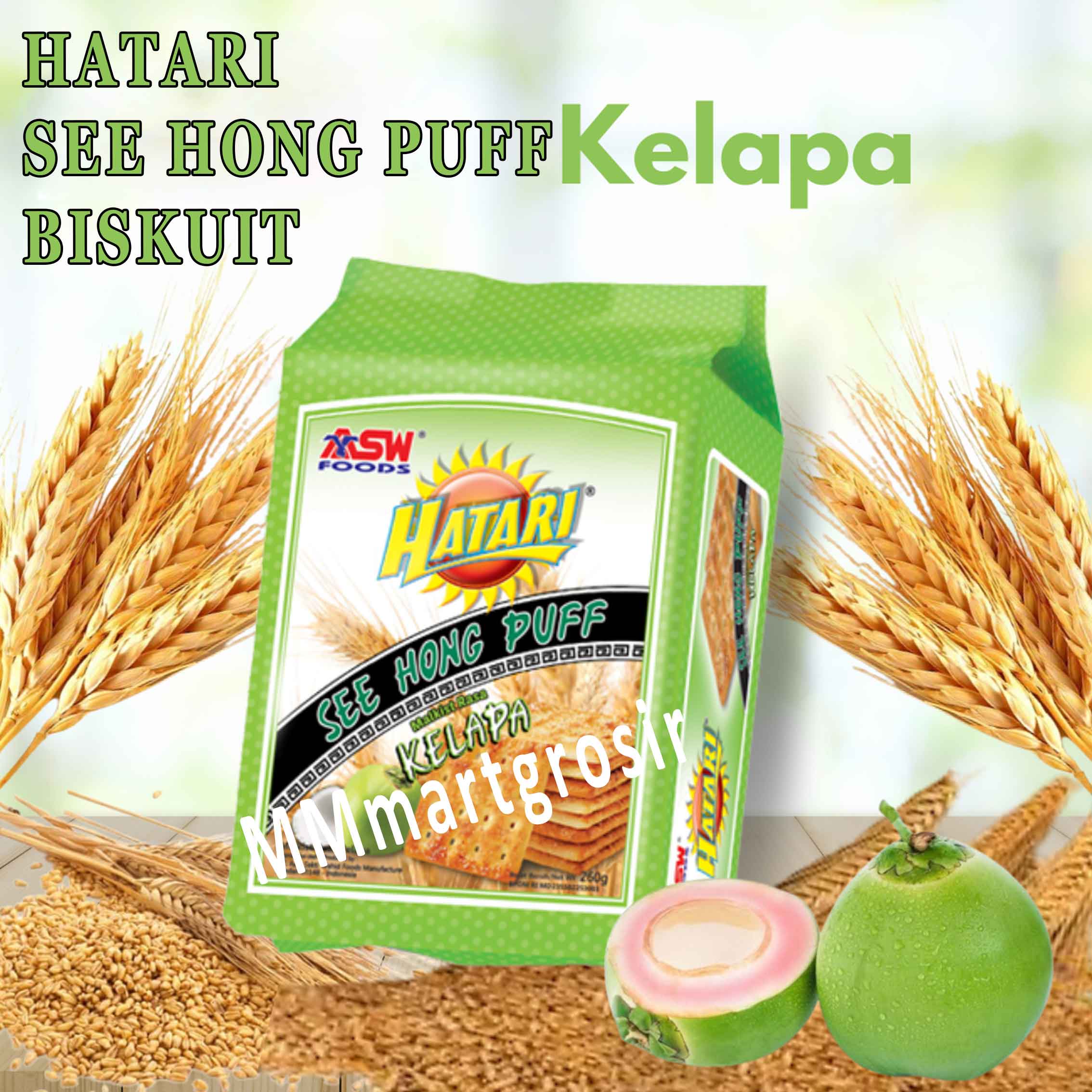HATARI / ASW FOODS / SEE HONG PUFF MALKIST RASA KELAPA 245g | Lazada ...