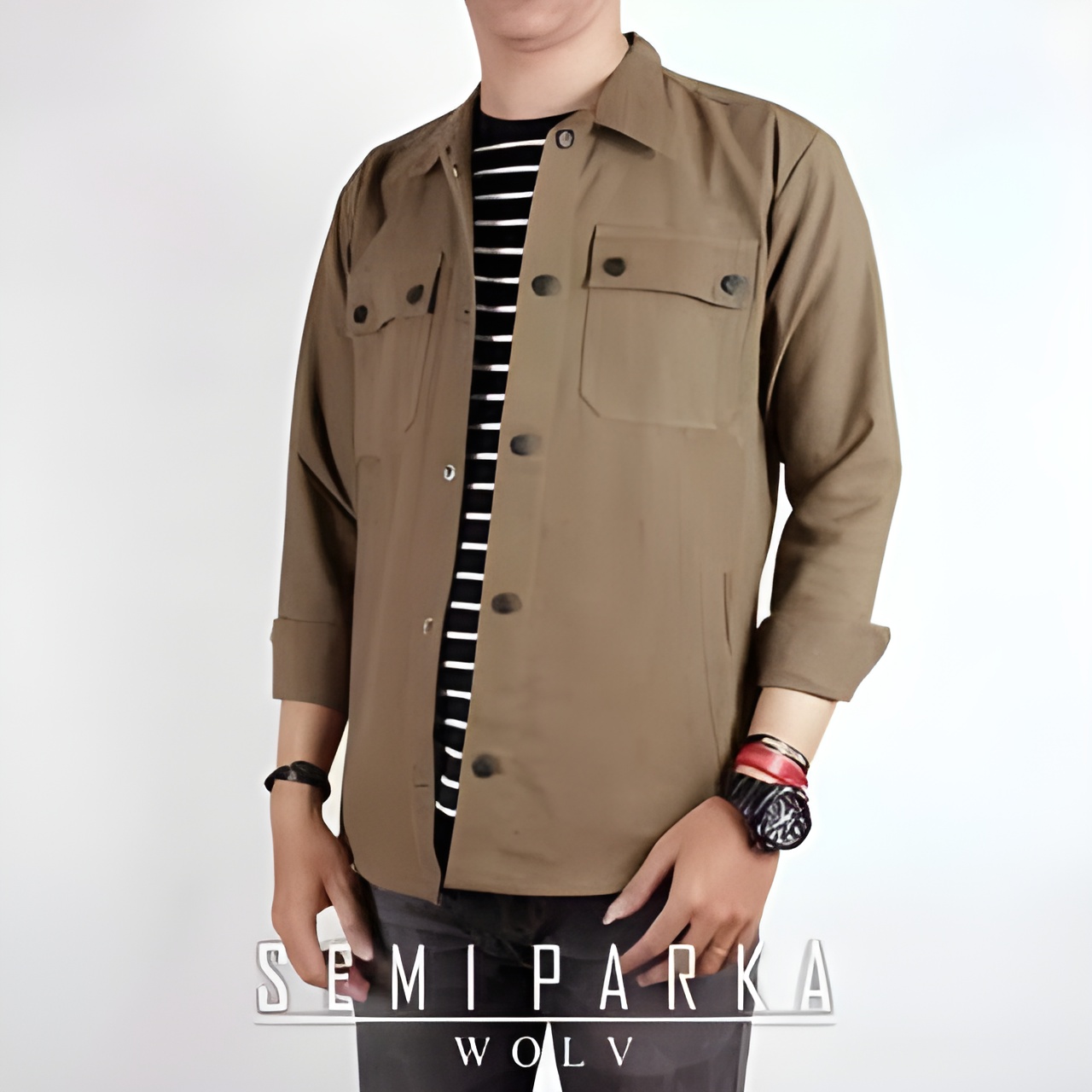 DG01 JAKET PRIA TERBARU 2022 KEREN Jaket Semi Parka - Jaket Semi Parka ...