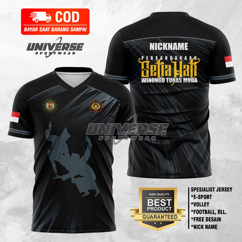 Jersey Pencak Silat PSHWTM Setia Hati PSHT Kaos PSHW Persaudaraan Setia ... Jersey Pencak Silat PSHWTM Setia Hati PSHT Kaos PSHW Persaudaraan Setia ...