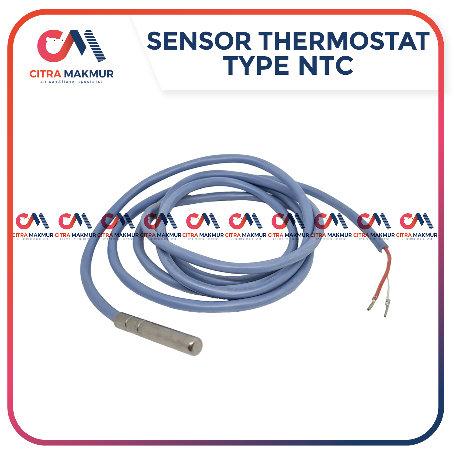 Thermistor Probe Thermostat Kulkas Eliwell tipe NTC Sensor Suhu ...