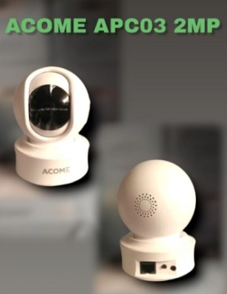 ACOME APC03 CCTV WIFI IP FULL HD 1080P No Blind Spot Camera Indoor ...