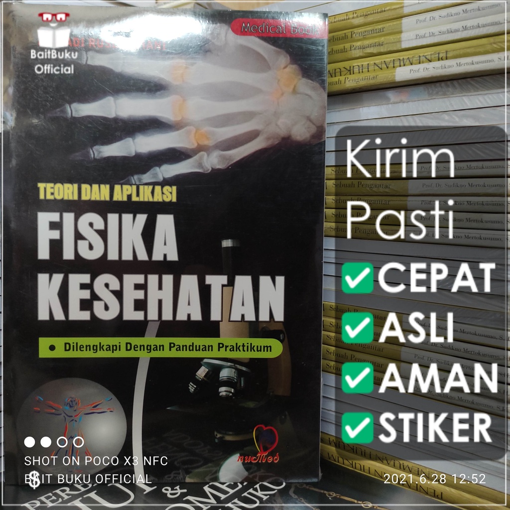 Buku Original: Teori dan Aplikasi Fisika Kesehatan Dilengkapi dengan ... Buku Original: Teori dan Aplikasi Fisika Kesehatan Dilengkapi dengan ...