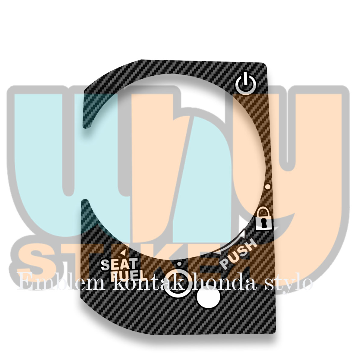 Emblem Kontak Honda Stylo 160, STIKER TIMBUL HONDA STYLO | Lazada Indonesia