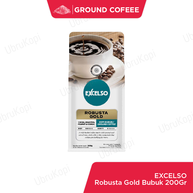 Excelso Kopi Robusta Gold Bubuk 200gr | Lazada Indonesia