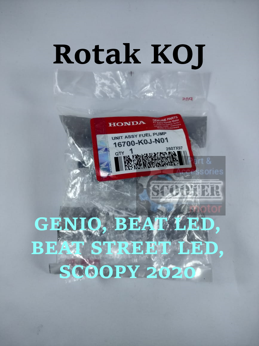 ROTAK KOJ ( FUEL PUMP ) HONDA GENIO BEAT LED BEAT STREET LED SCOOPY ...
