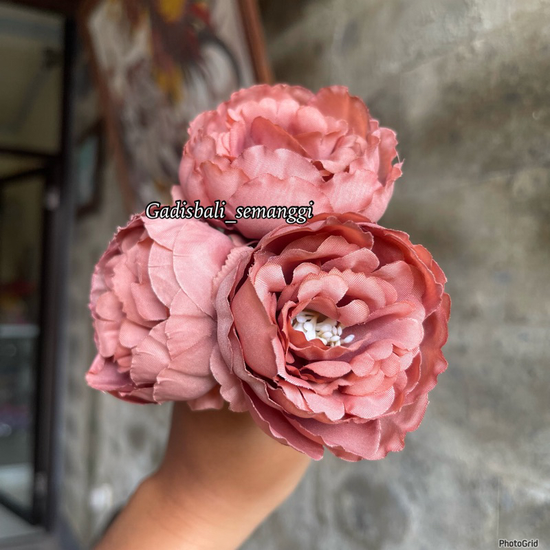 bunga hairdo/ semanggi bunga/ karet ulir | Lazada Indonesia