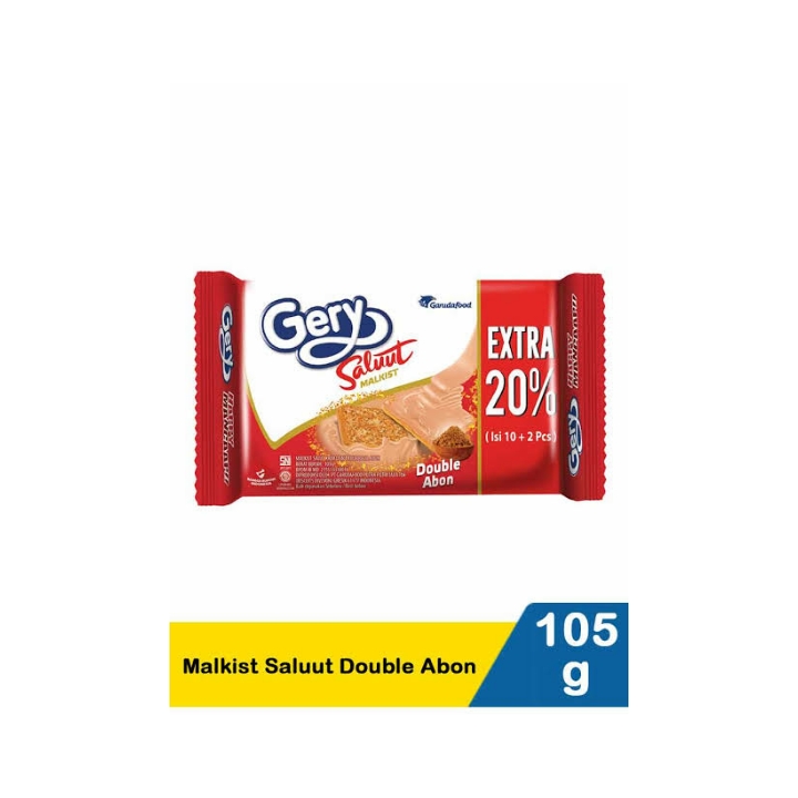 Biskuit/wafer Gery Salut Makist Coklat Kelapa (1pcs) gerry waffer enak ...