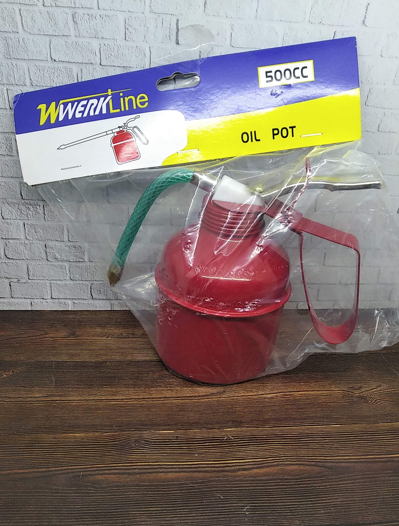 WADAH OLI / MINYAK SEMPROT OIL POT 500 CC OIL CAN BOTOL SEMPROT MINYAK ...