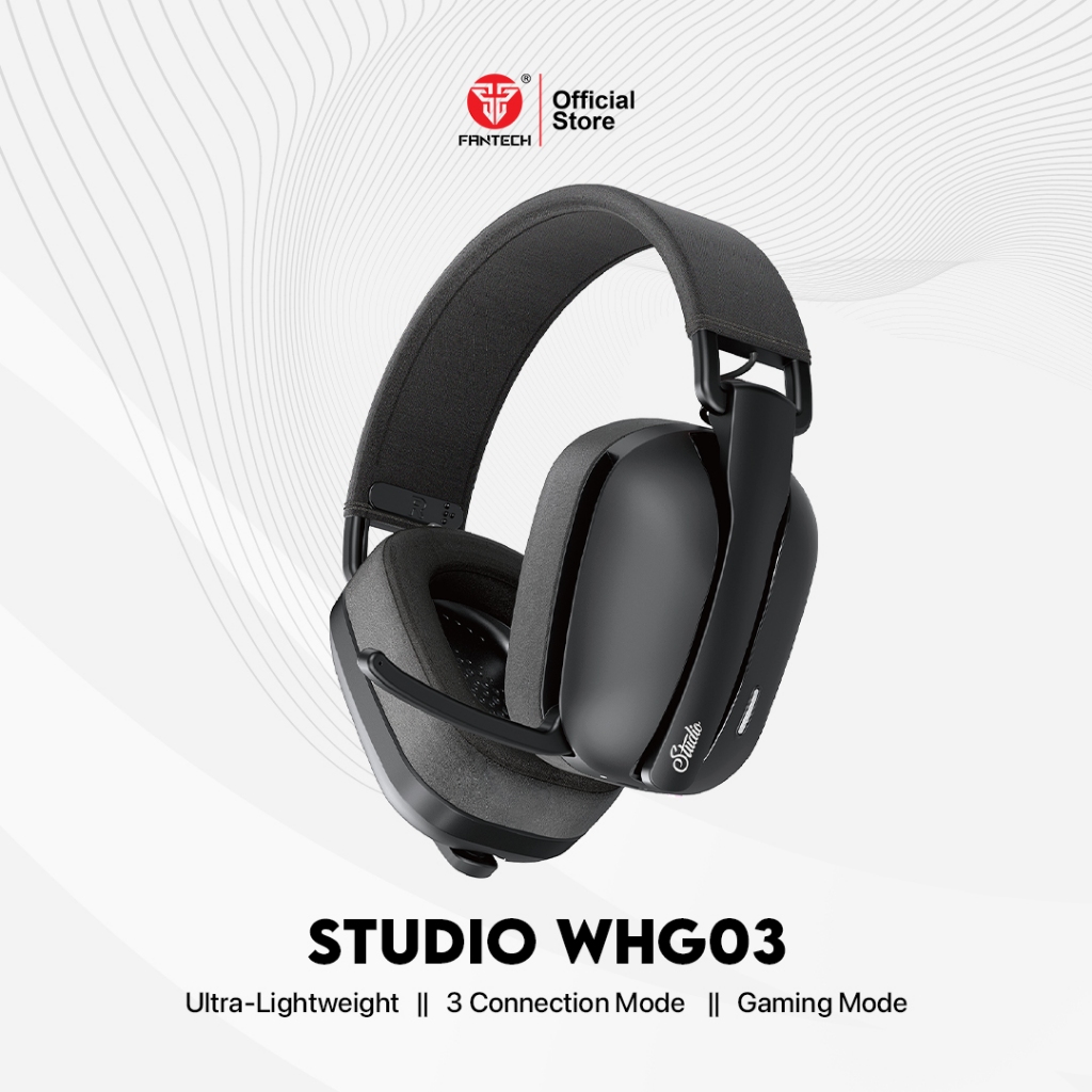 Fantech STUDIO PRO WHG03 Virtual 7.1 Headset Gaming Wireless Bluetooth ...