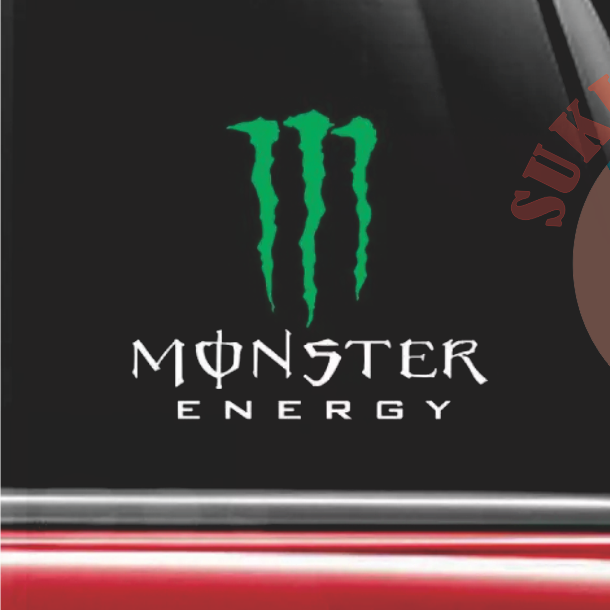 CUTTING STICKER MOBIL MONSTER ENERGY | Lazada Indonesia