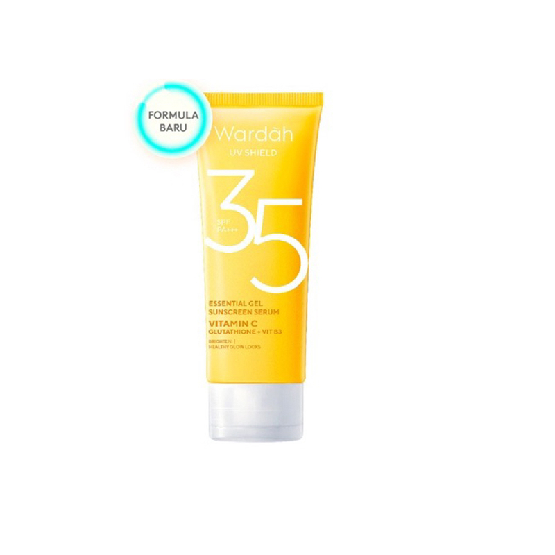 Wardah UV Shield Sunscreen Gel SPF 35 - 40ml (New Pack) | Lazada Indonesia