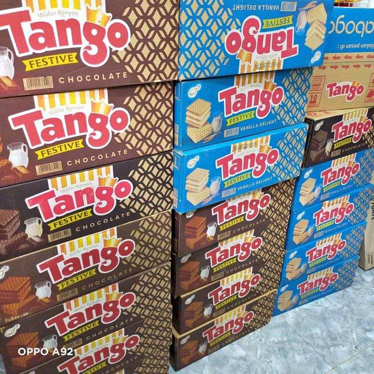 Wafer Tango Kaleng 1 Kardus isi 6 Packing Aman | Lazada Indonesia