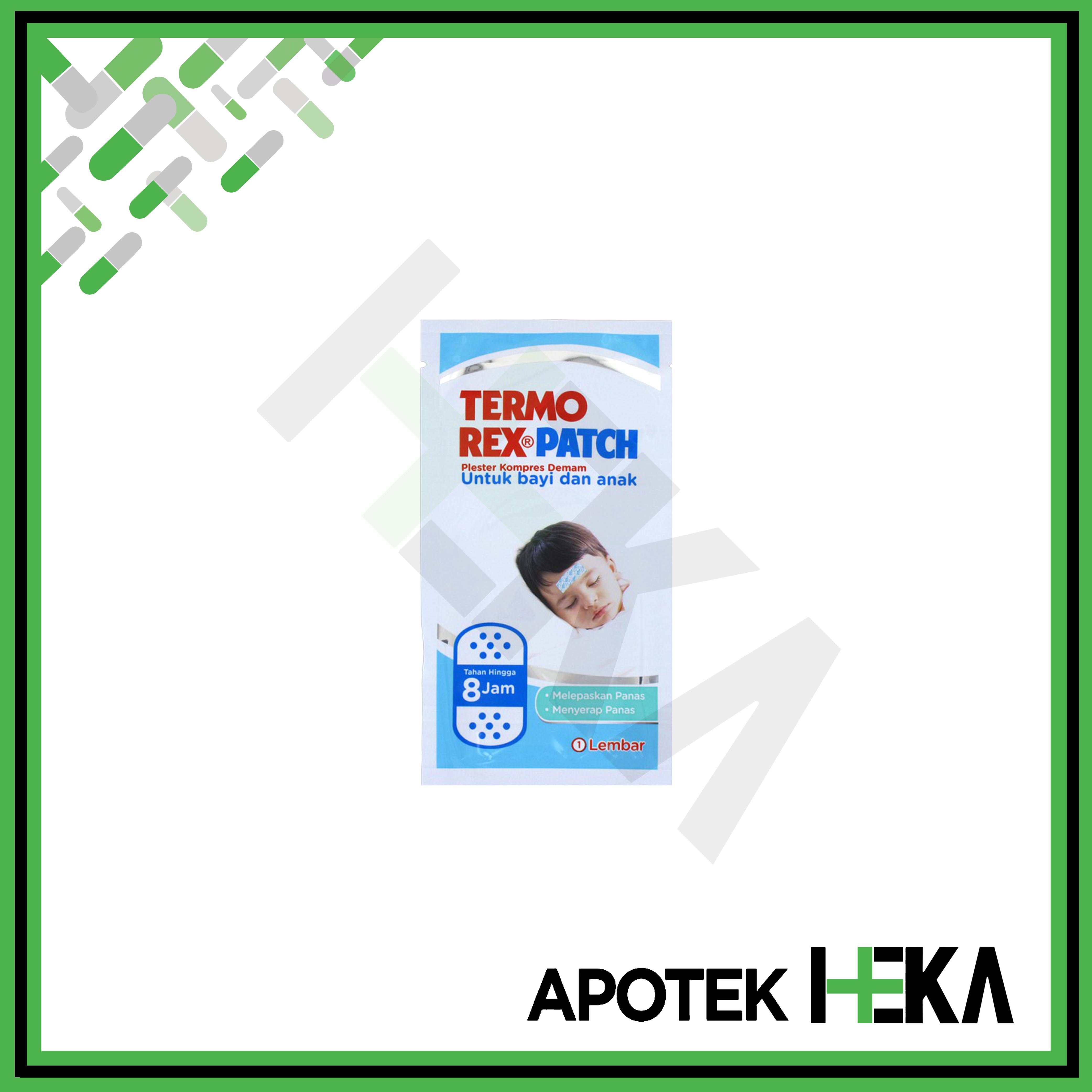 Termorex Patch - Plaster Kompres Demam Anak Sachet | Lazada Indonesia