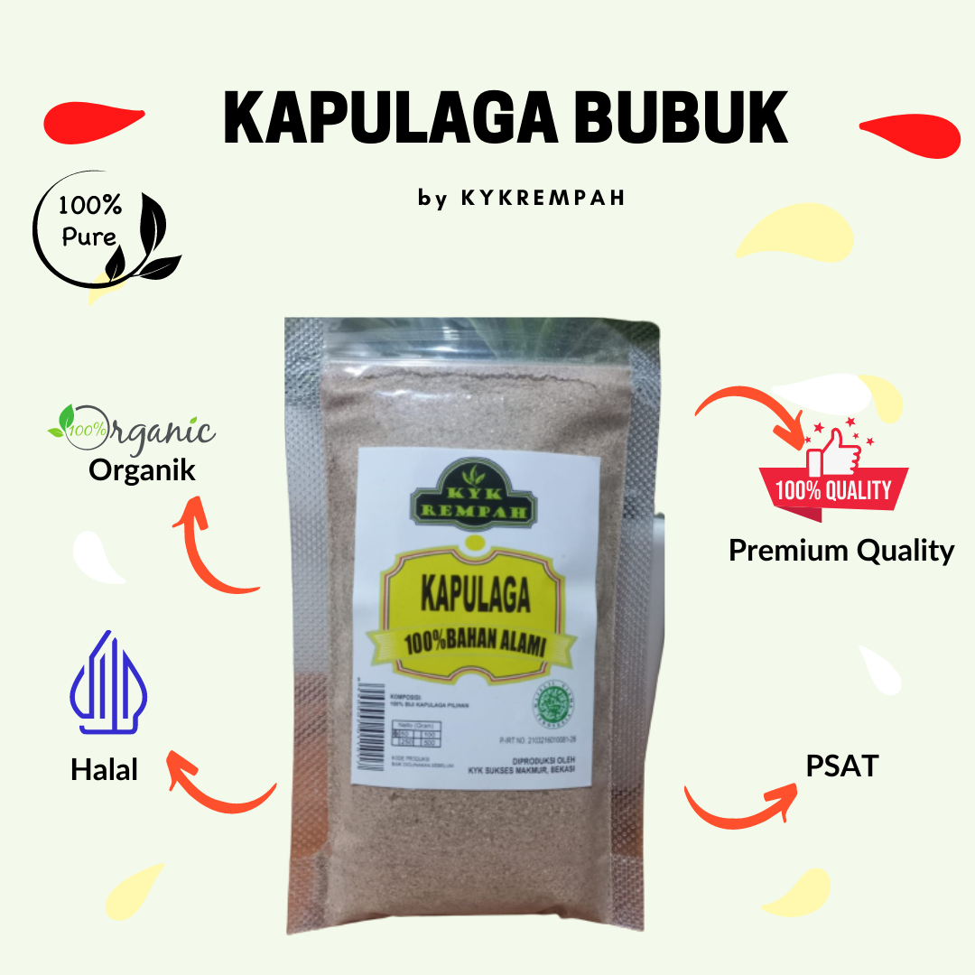 KAPULAGA BUBUK [50 GRAM] | Lazada Indonesia