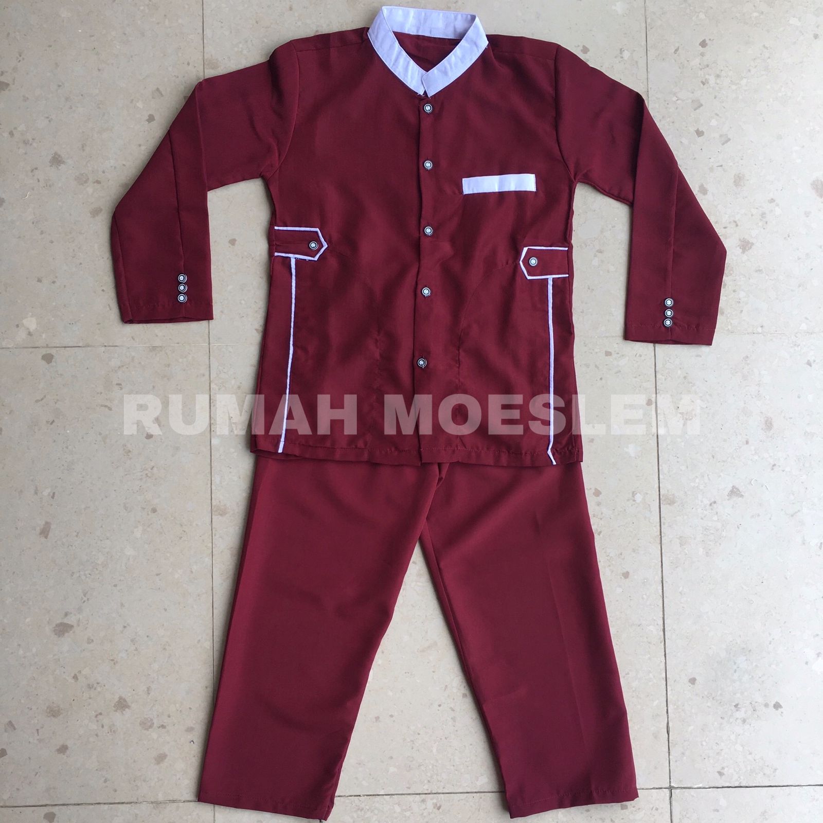 Setelan Baju Pakaian Busana Muslim Koko Jasko Anak Laki Laki Umur 4 ...