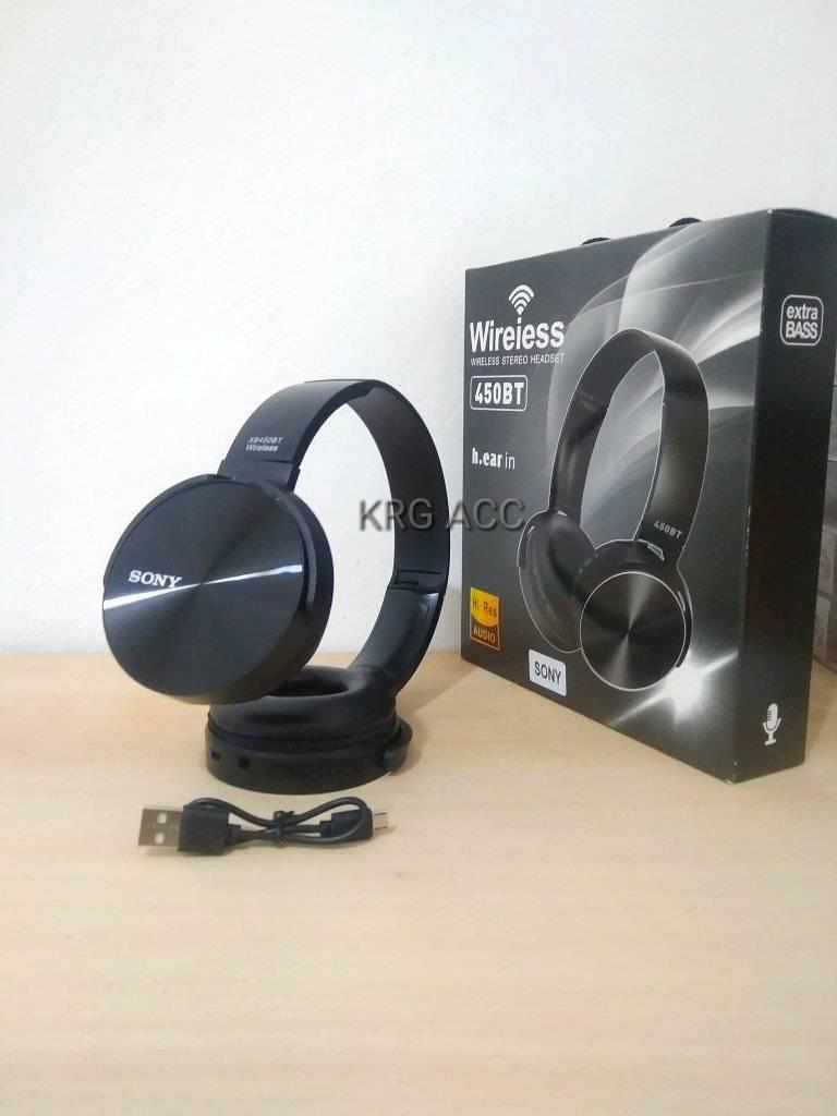 Stereo Headphone Bluetooth Sony 450BT Extra Bass | Lazada Indonesia