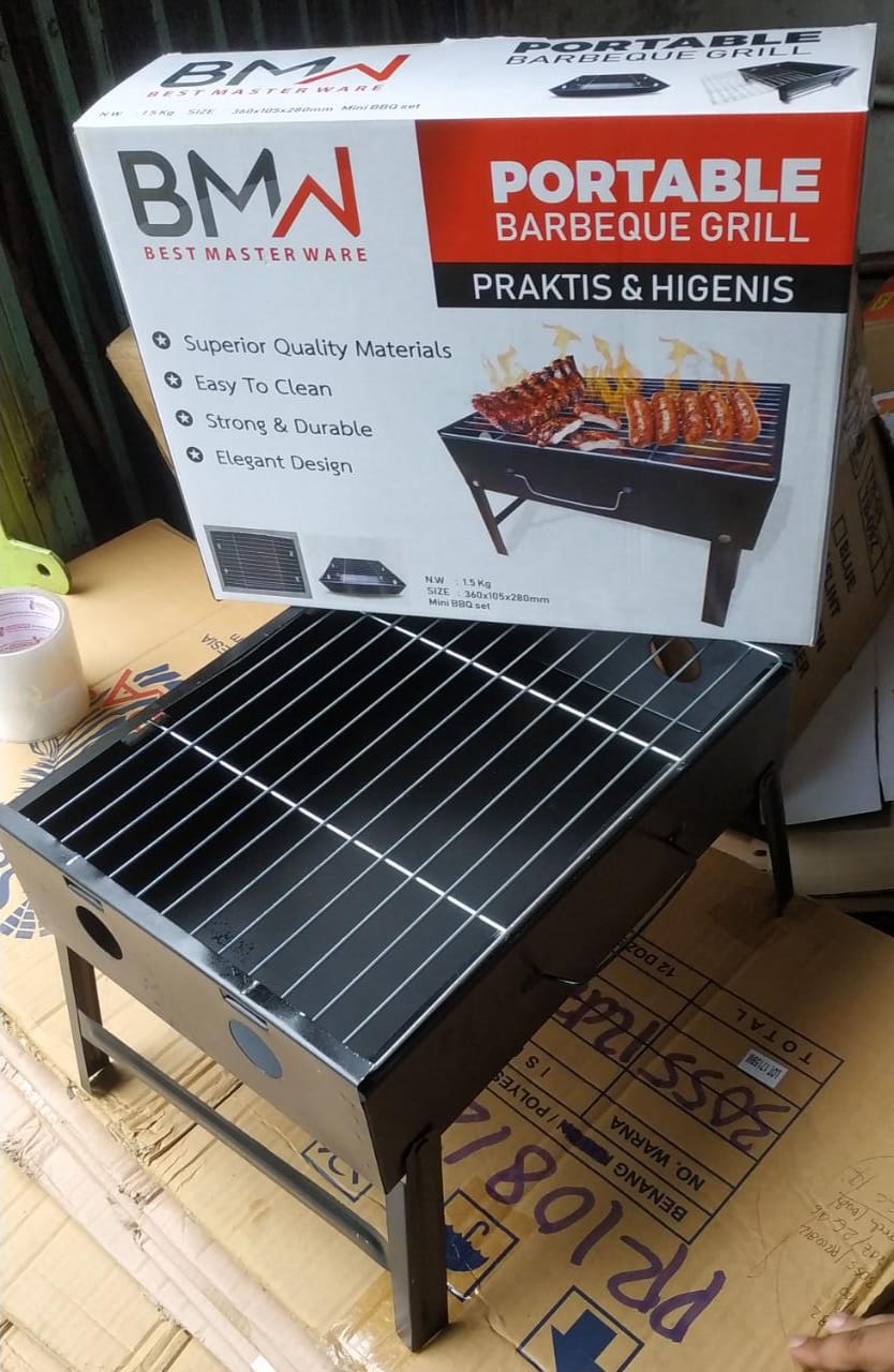 Best Master Ware portable BBQ Grill | Lazada Indonesia